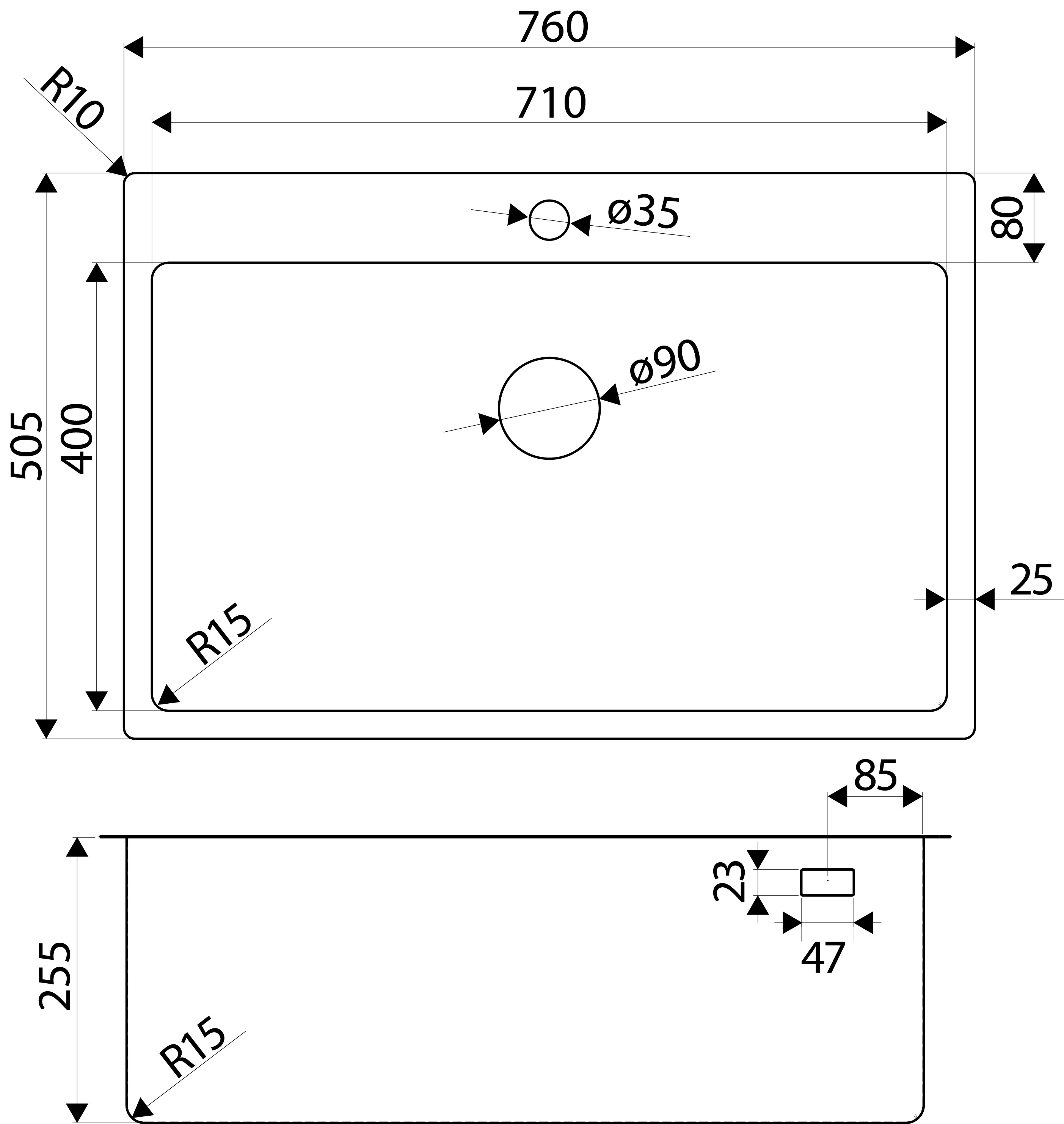Luisina | Java Inox lisse