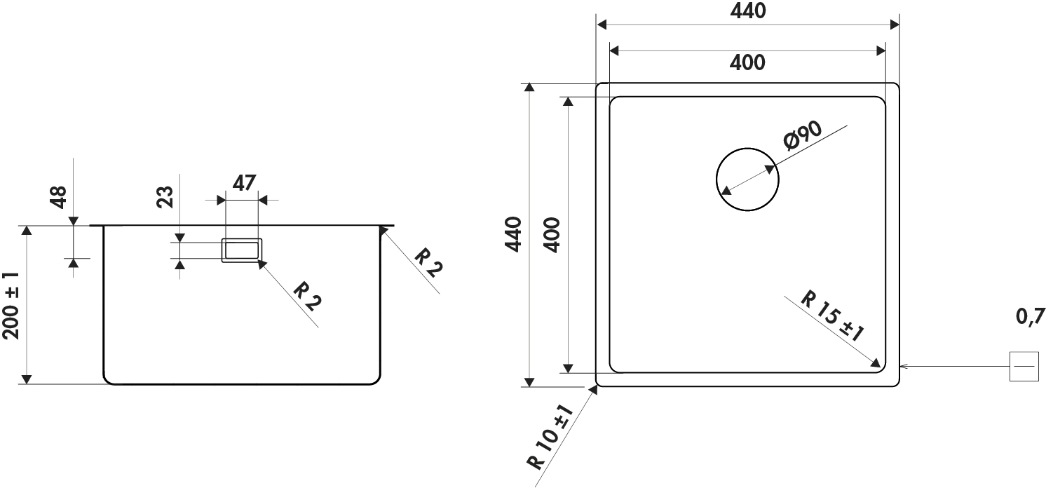Luisina | Java Inox lisse